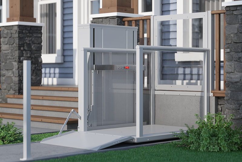 Residential Vertical Lifts | Home Wheelchair Lifts